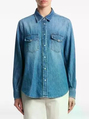 PT TORINO Washed Denim Shirt
