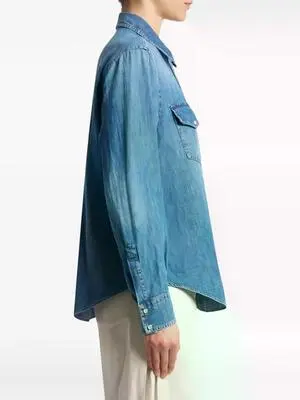 PT TORINO Washed Denim Shirt