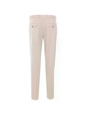 CIRCOLO 1901 Pleated Front-pocket Trousers - Neutrals