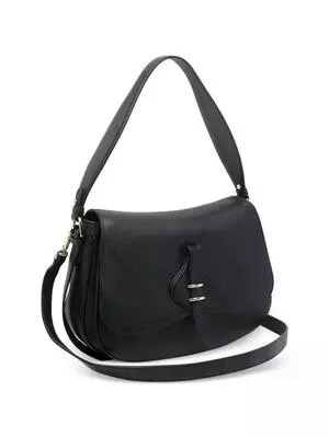 COCCINELLE Mavery Leather Shoulder Bag - Black