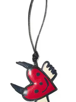 Zadig&Voltaire Devilish Heart Keyring - Red