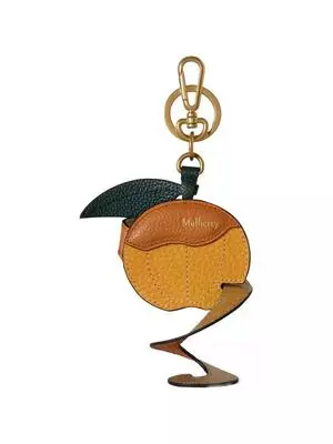 Mulberry Peeling Orange Keyring - Yellow
