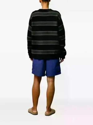 StÜssy Logo-print Swim Shorts - Blue