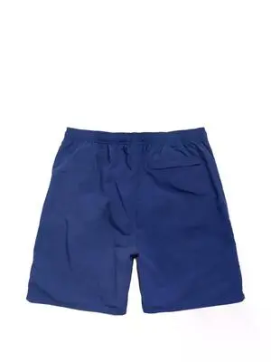 StÜssy Logo-print Swim Shorts - Blue