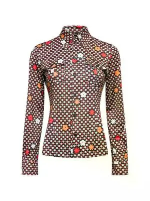 MAISON MARGIELA Graphic Print Pocket Shirt