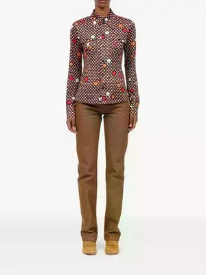 MAISON MARGIELA Graphic Print Pocket Shirt