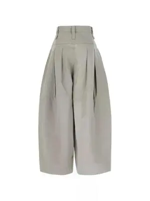 NICCOLO PASQUALETTI Pleated Wide-leg Trousers