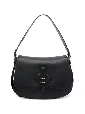 COCCINELLE Mavery Leather Shoulder Bag - Black