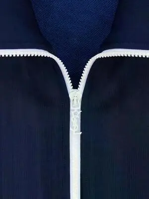 Saint Laurent Side-stripe Zip Sweatshirt
