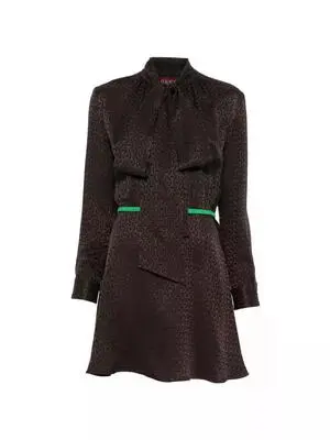 Gucci Jacquard-pattern Dress