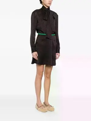 Gucci Jacquard-pattern Dress
