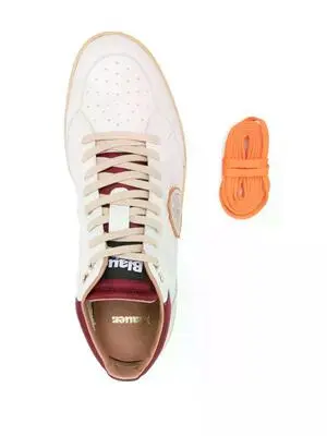 BLAUER. Logo Patch Lace-up Sneakers