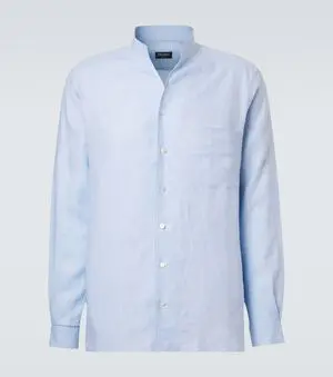 Men's Blue Chambray Shirts