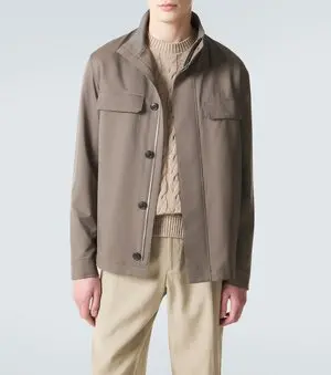 Zegna Technical Field Jacket - Grey