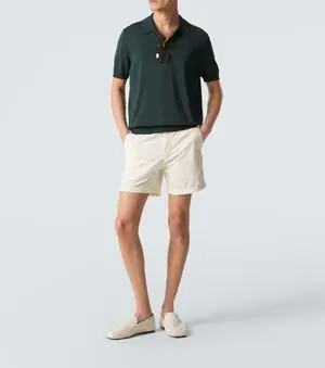 SLOWEAR Cotton Shorts - White