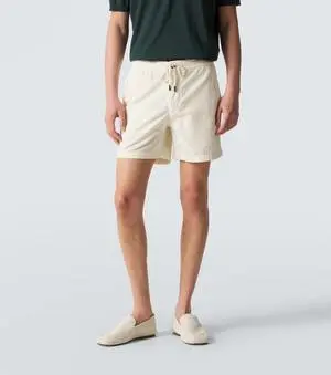 SLOWEAR Cotton Shorts - White