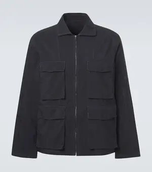 LEMAIRE Cotton Canvas Field Jacket - Black