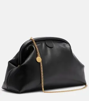 Stella McCartney Falabella Padded Clutch - Black