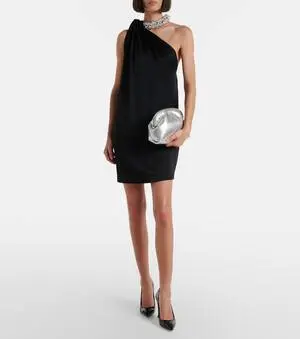 Stella McCartney Falabella Padded Metallic Clutch - Silver