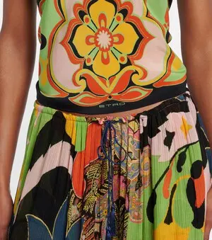 Etro Floral Silk Top