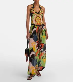 Etro Floral Silk Top