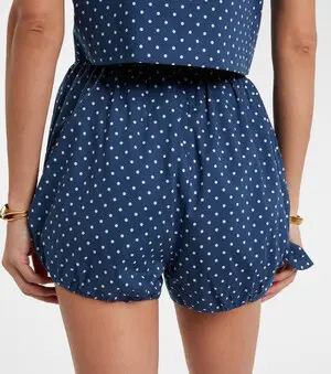 Posse Rosie Polka-dot Shorts - Blue
