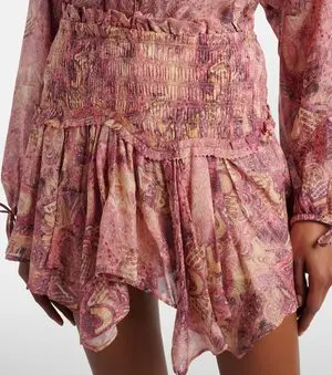 Isabel Marant Étoile Ceiva Mini Skirt - Pink