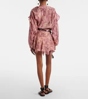Isabel Marant Étoile Ceiva Mini Skirt - Pink