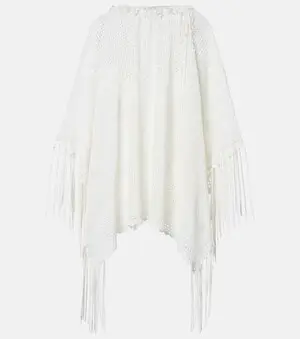 Isabel Marant Étoile Metilia Belted Crochet Minidress - White