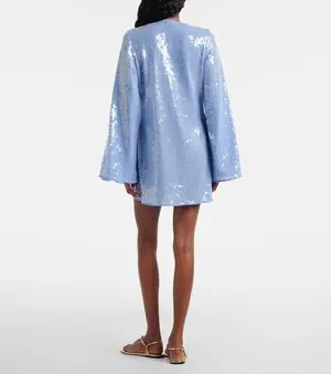 Oseree Sequined Beach Dress
