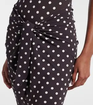 KARLA COLLETTO Polka-dot Beach Cover-up