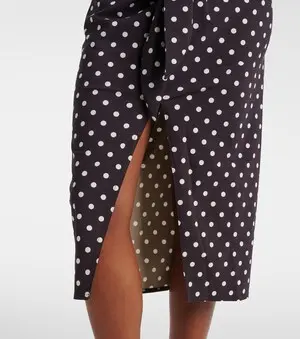 KARLA COLLETTO Polka-dot Beach Cover-up