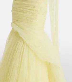 MARMAR HALIM Tulle Bustier Gown