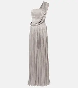 Silver Pleated