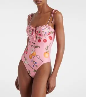 Agua Bendita Bano Printed Swimsuit
