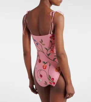 Agua Bendita Bano Printed Swimsuit
