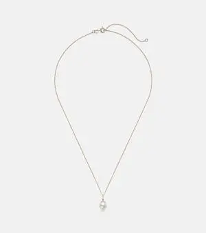 STONE AND STRAND Essential 18kt Necklace With Pearl - Gold