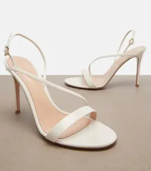 GIANVITO ROSSI Patent Leather Slingback Sandals