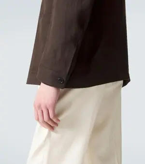 Zegna Il Conte Linen Jacket - Brown