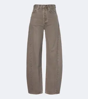 AGOLDE Luna Barrel-Leg Jeans Grey