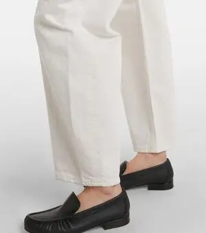 AGOLDE Luna Barrel-leg Jeans - White