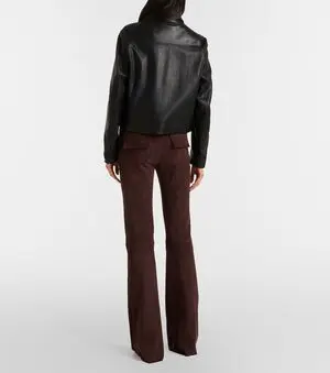Stouls Pawlonia Suede Flared Pants
