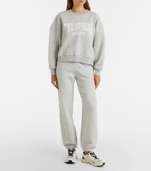 The Upside Paloma Oversized Cotton-blend Jersey Sweatshirt