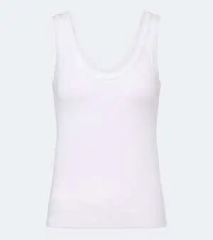 Brunello Cucinelli Monili Tank Top - White