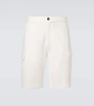 Brunello Cucinelli Cotton-blend Cargo Shorts