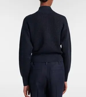 Brunello Cucinelli Cotton-blend Cardigan - Blue