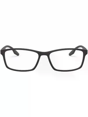 Prada Rectangle-frame Glasses - Black