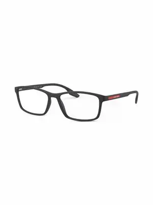 Prada Rectangle-frame Glasses - Black