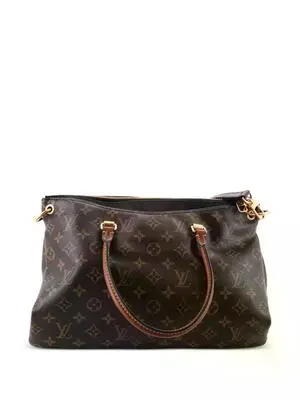 LOUIS VUITTON Pallas Tote Monogram Canvas - Brown