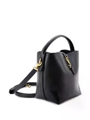 Saint Laurent Le 37 Leather Bucket Bag
